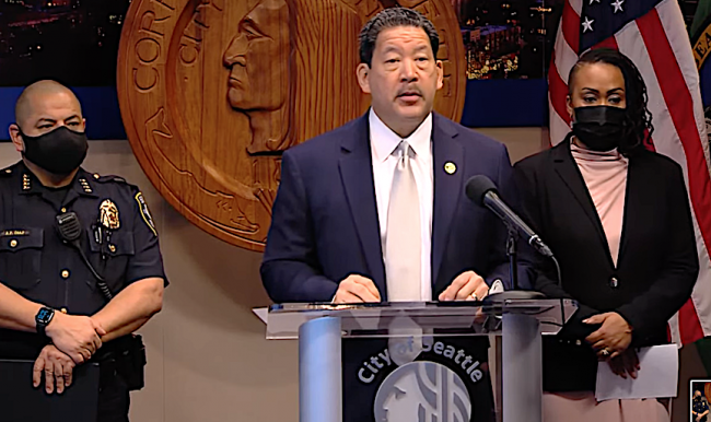 Mayor Harrell announces a revised approach to public safety in Seattle ...